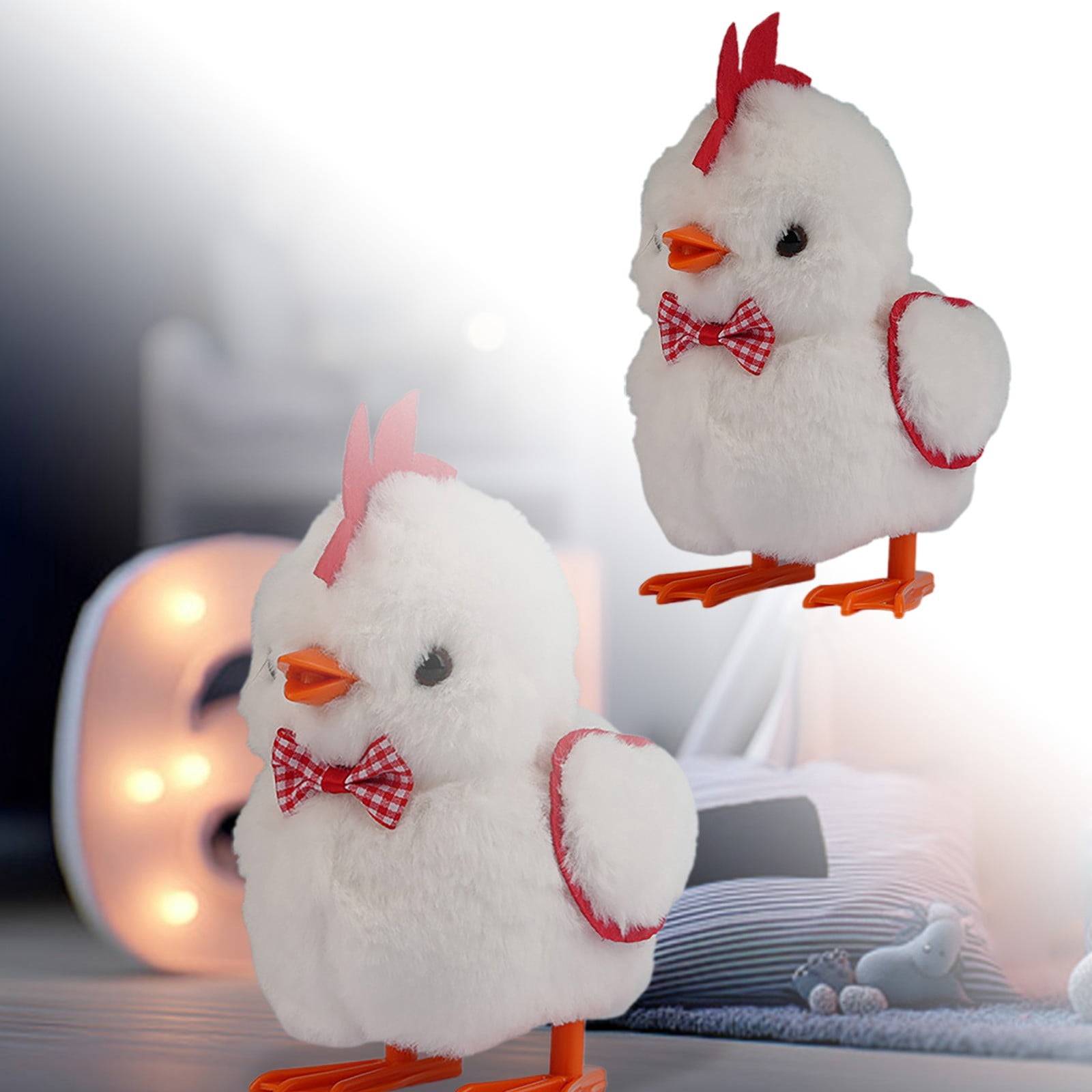 Electric plush toys Q Cute Chicken Which Can And Move Its When Walking ...