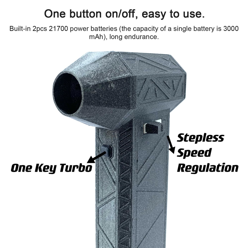 Electric portable blower,Type-c Support Pd 110 000rpm Blower Silent 110 ...