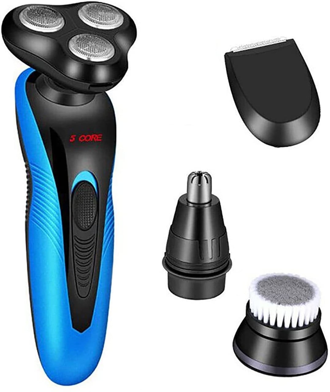 5 Core Electric Trimmer Beard for Men 4D Waterproof Rotary Shaver ...
