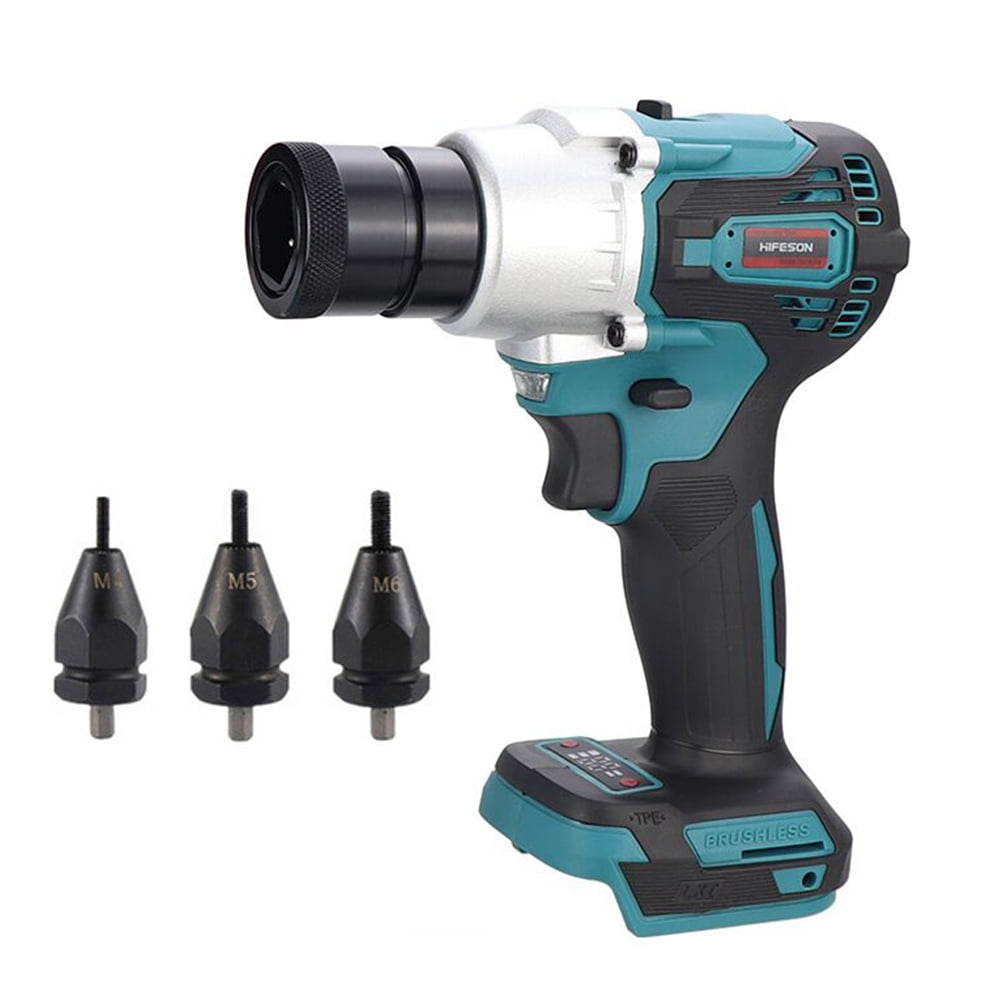 Electric riveting machine,With Riveter Heads Set Tool With Kit Riveter ...
