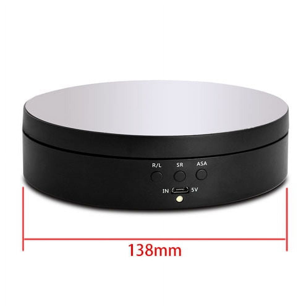 Electric rotating table turntable round display table three-speed ...