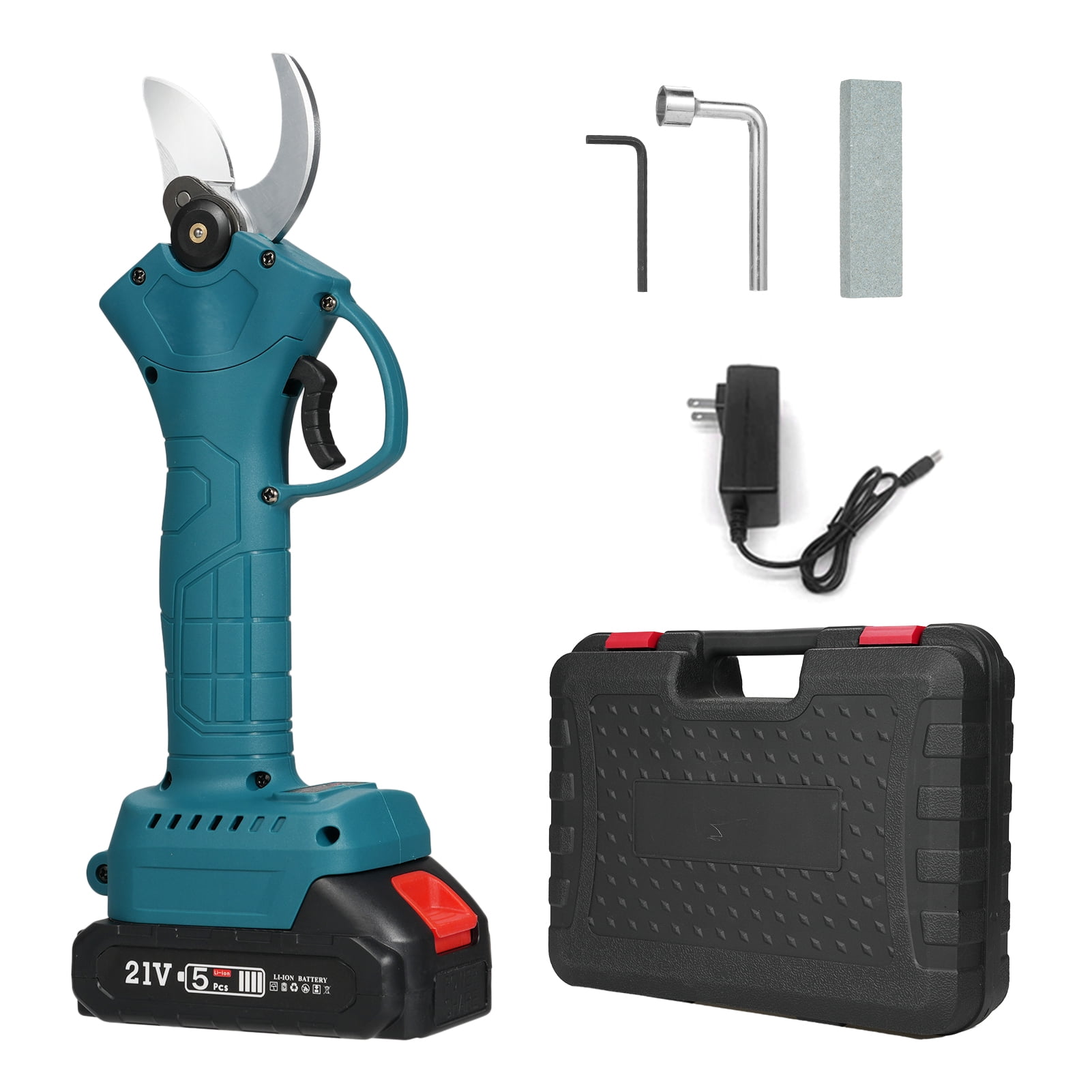 Electric scissors,Portable Handheld Shears Battery Powered Branch Carry ...