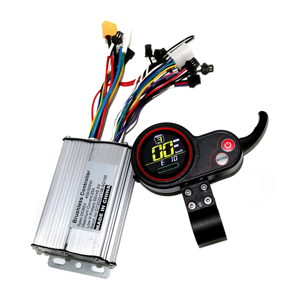 Electric scooter bike ebike controller+display kit 36V48V52V60V450 ...