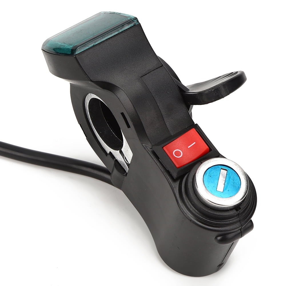 Electric scooter thumb throttle, red screen thumb lock and switch ...