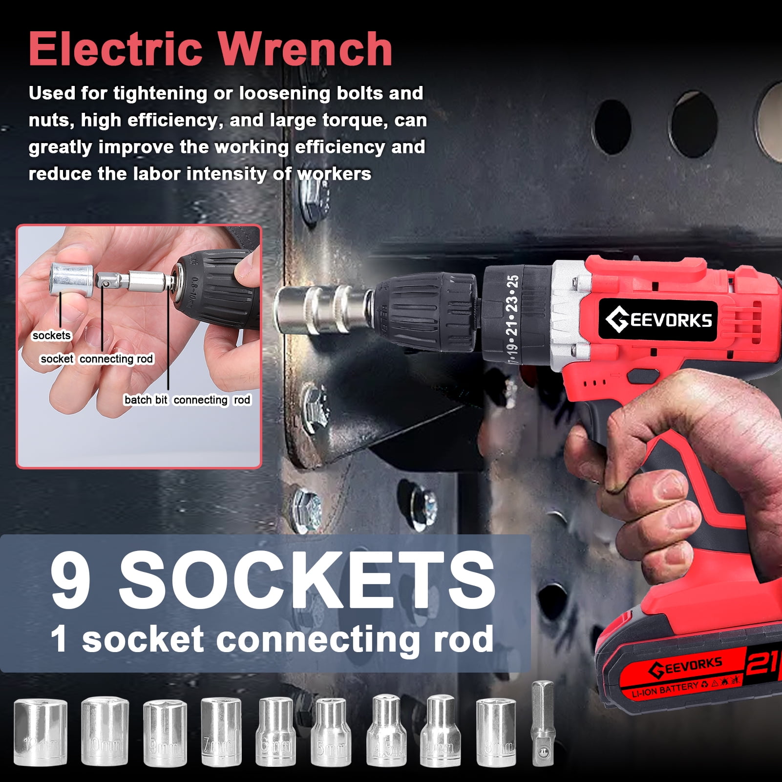 Electric screwdriver kit,Speeds Speed Rotation Drill Handheld Brushed ...