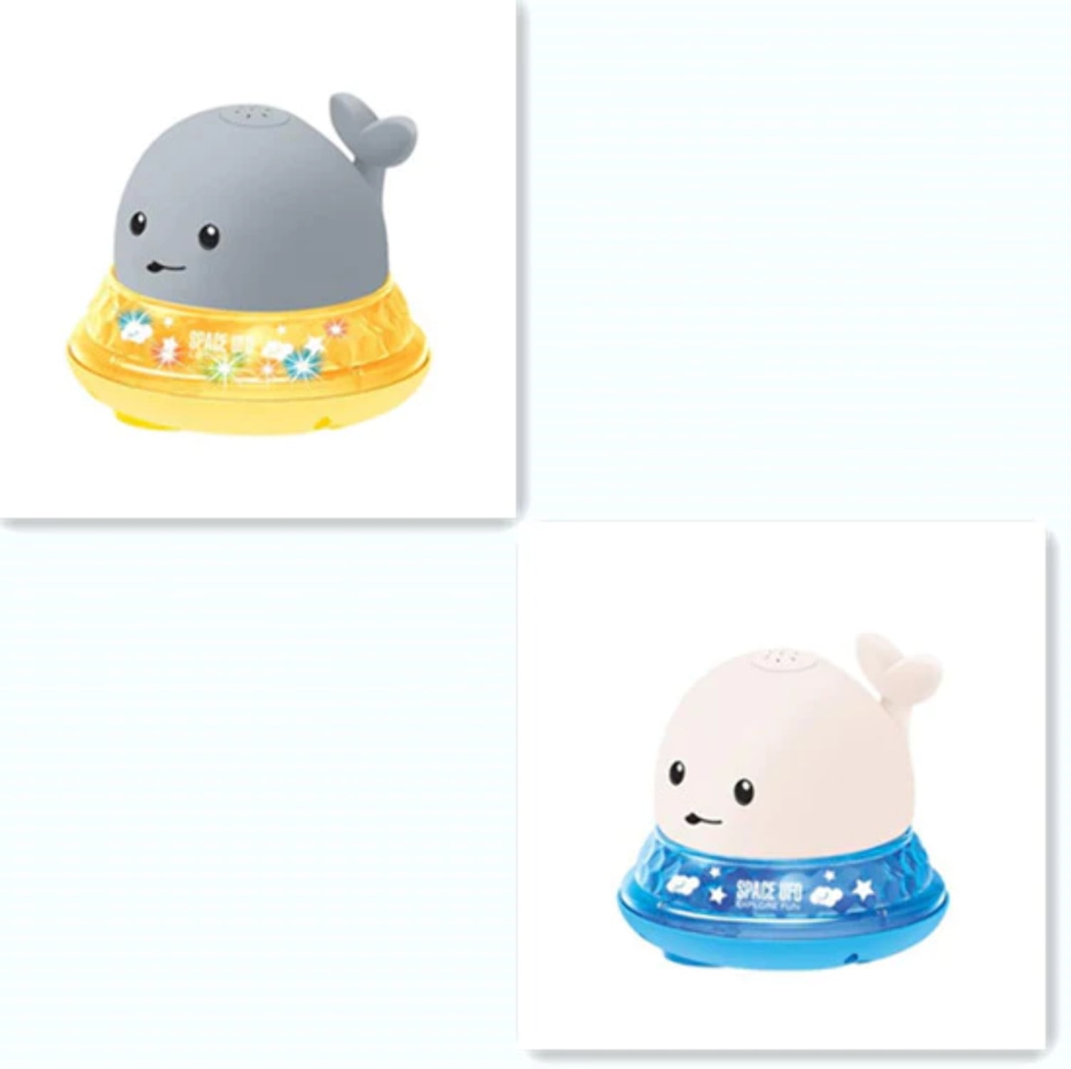 Electric small whale induction water spray lamp - Walmart.com