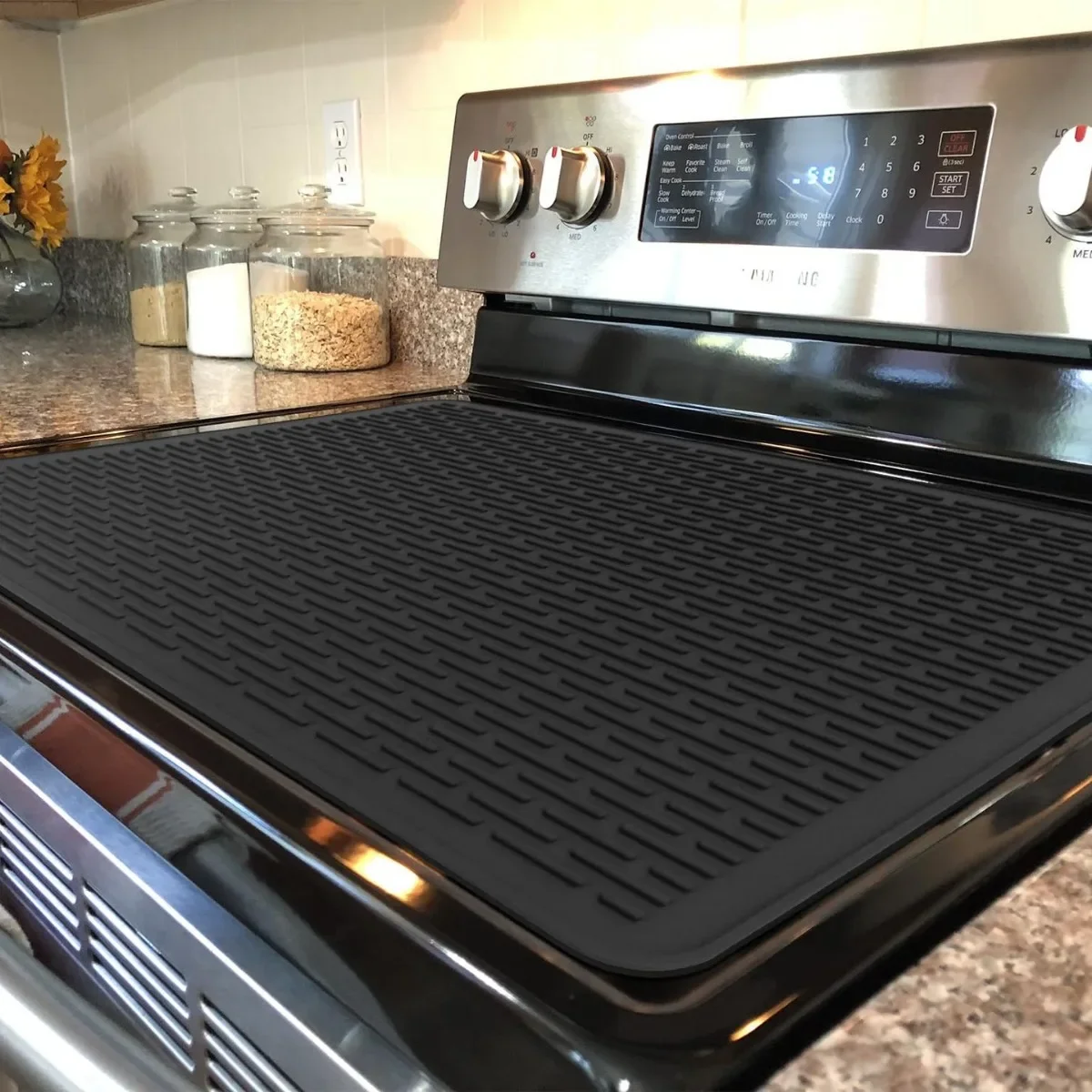 Stove Top Covers for Electric Stove,28 x 20 inches Silicone Stove Mat ...