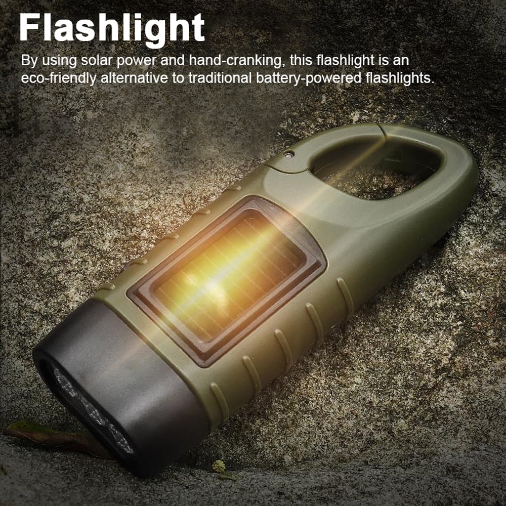 Electric torch,Led Hand Crank Portable Led Hand Torch Lantern Solar ...