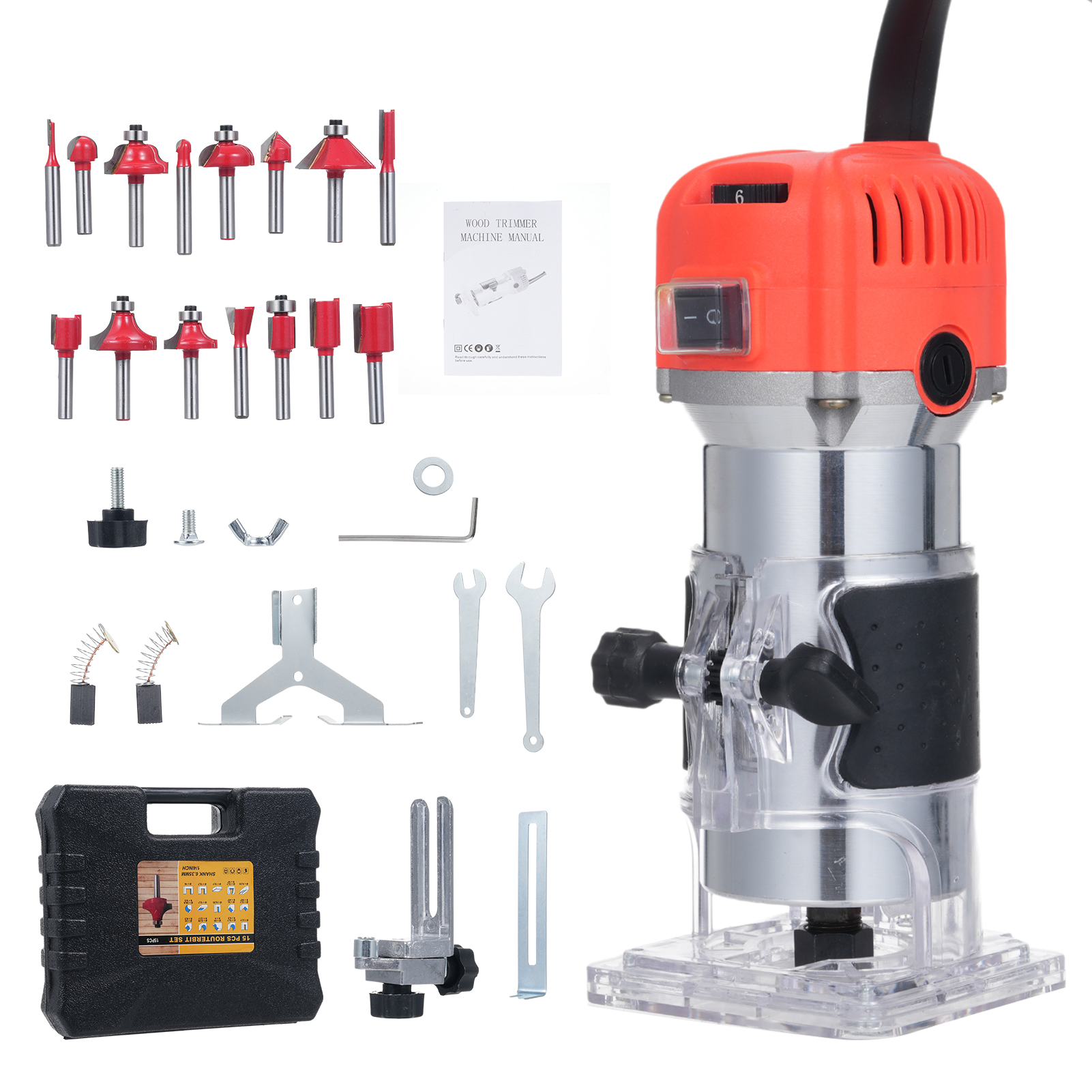 Electric trimming machine,Speed With 15pcs Wood 30000 Rpm Set Handheld ...