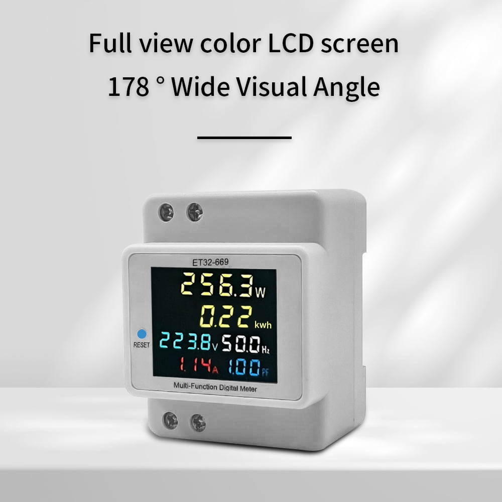 Electric voltage meter,Amps Watt Kwh Meter Meter Watt Kwh With Lcd ...