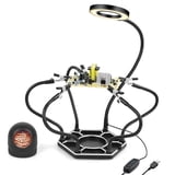 Electric welding station,And Hand Tool And Cleaner 3x Arms With Iron ...