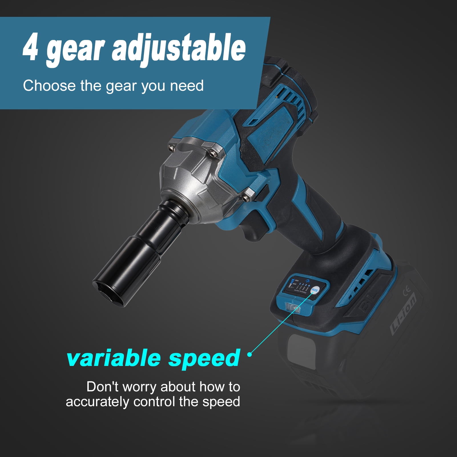 Electric wrench,Makita Battery Maintenance Tool With Motor Battery ...