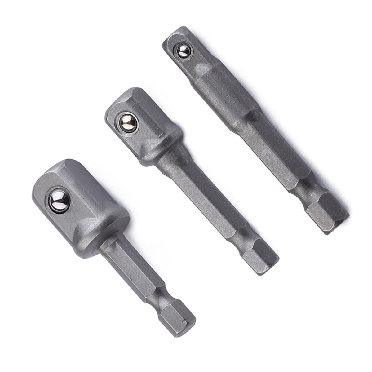 UKCOCO Chromium Vanadium Steel Socket Attachment for Drill Dark Grey 3 ...