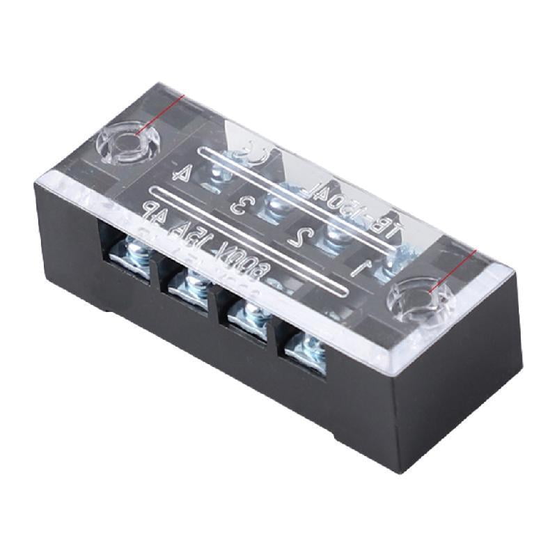 Electrical Barrier Terminals Panel Fixed Wire Board Double Row Cable ...