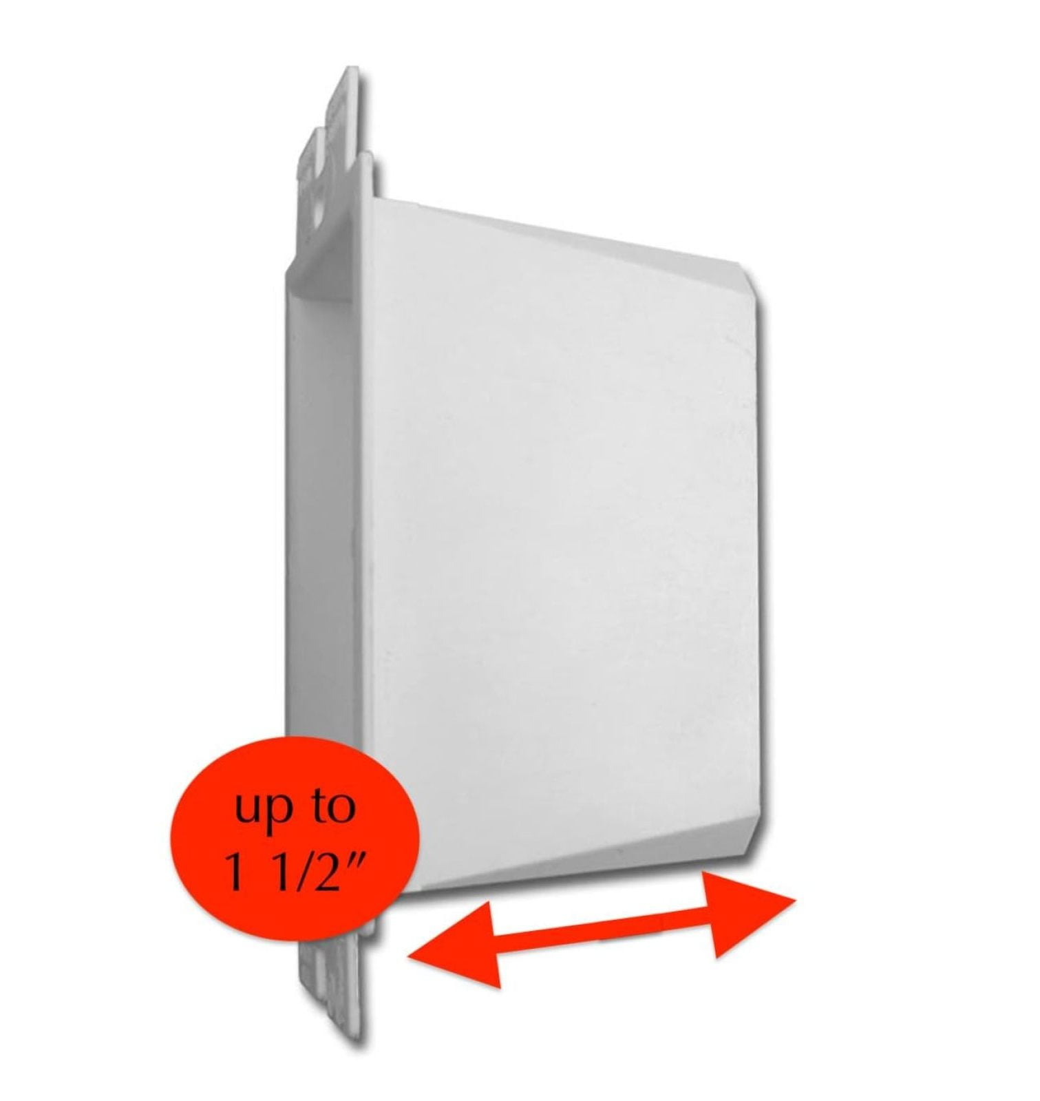 Electrical Box Extender BE-BE1 1 Gang Extension Ring Flush Wall Mount ...