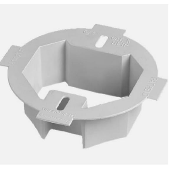 Electrical Box Extender BE-BE1R Round Extension Ring for Light Fixture ...