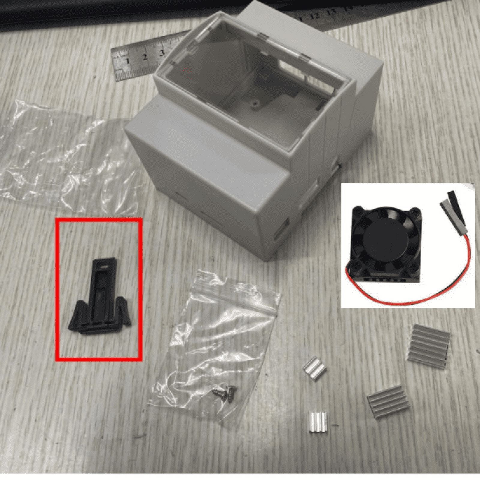 Electrical Box Mount Protection Pi3B Pi4or DIN Rail Enclosure for ...