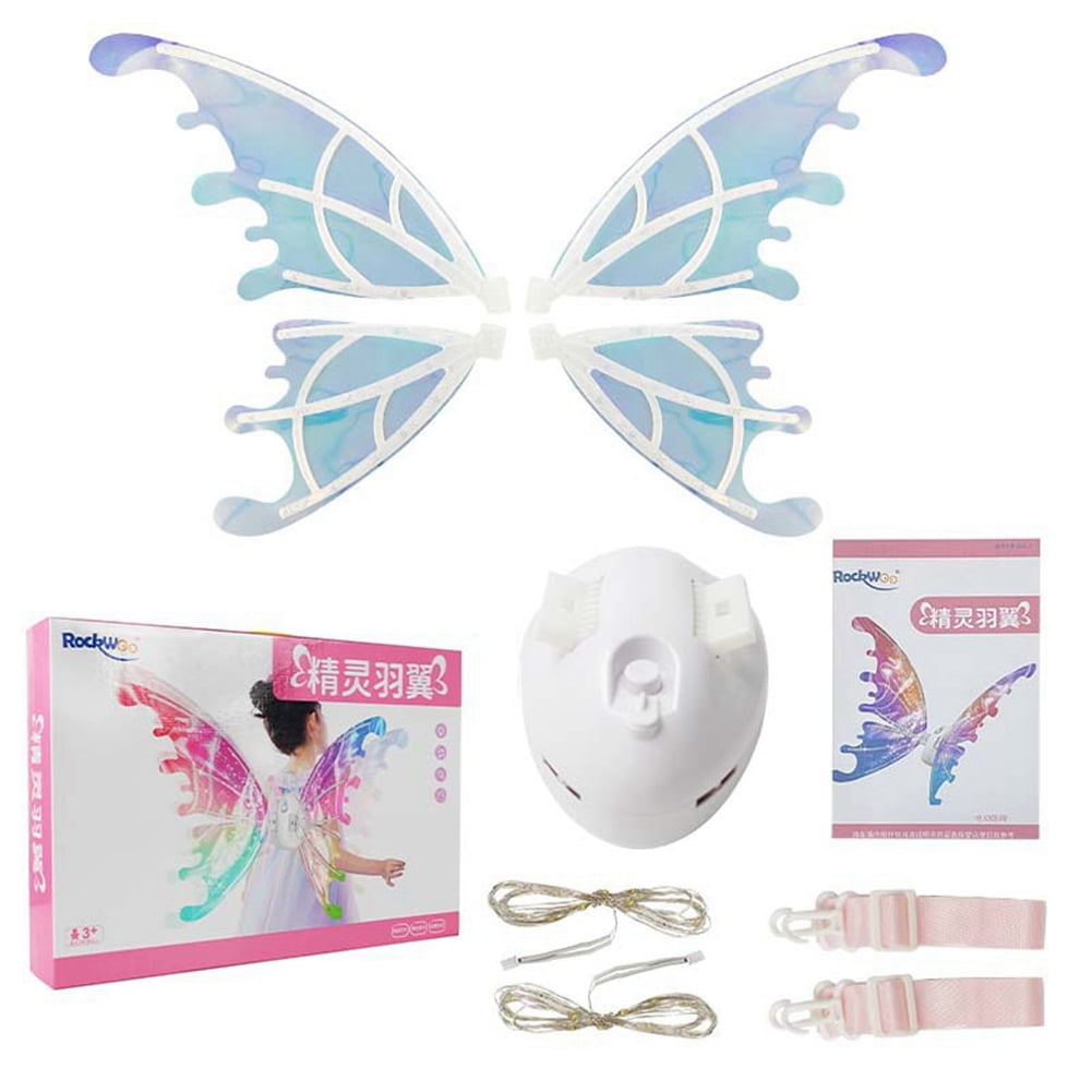 Electrical Butterfly Wing,Electric Toys for Kids Girls,Glowing Shiny ...