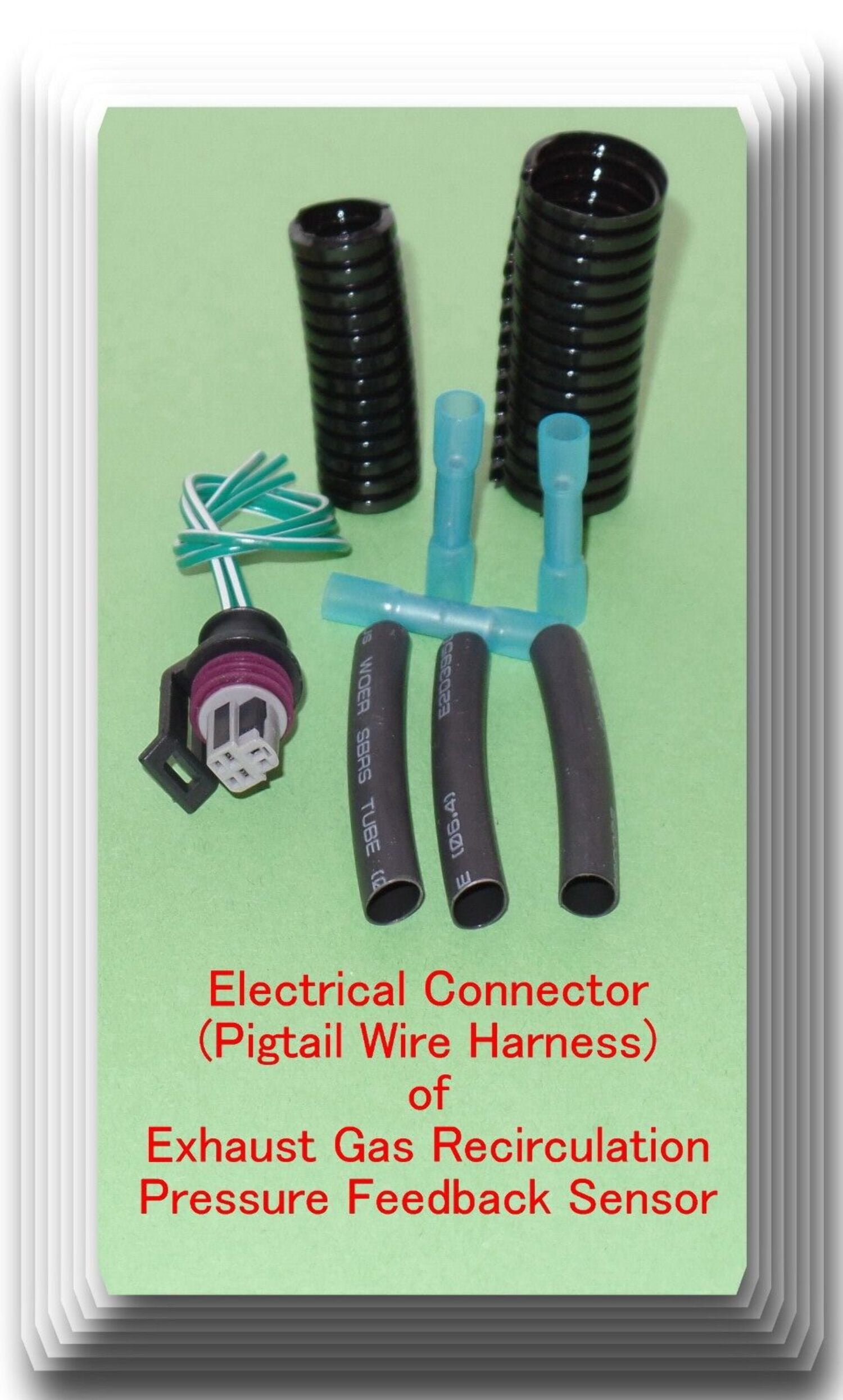 Electrical Connector of EGR Pressure Feedback (DPFE) Sensor VP18 Fits ...