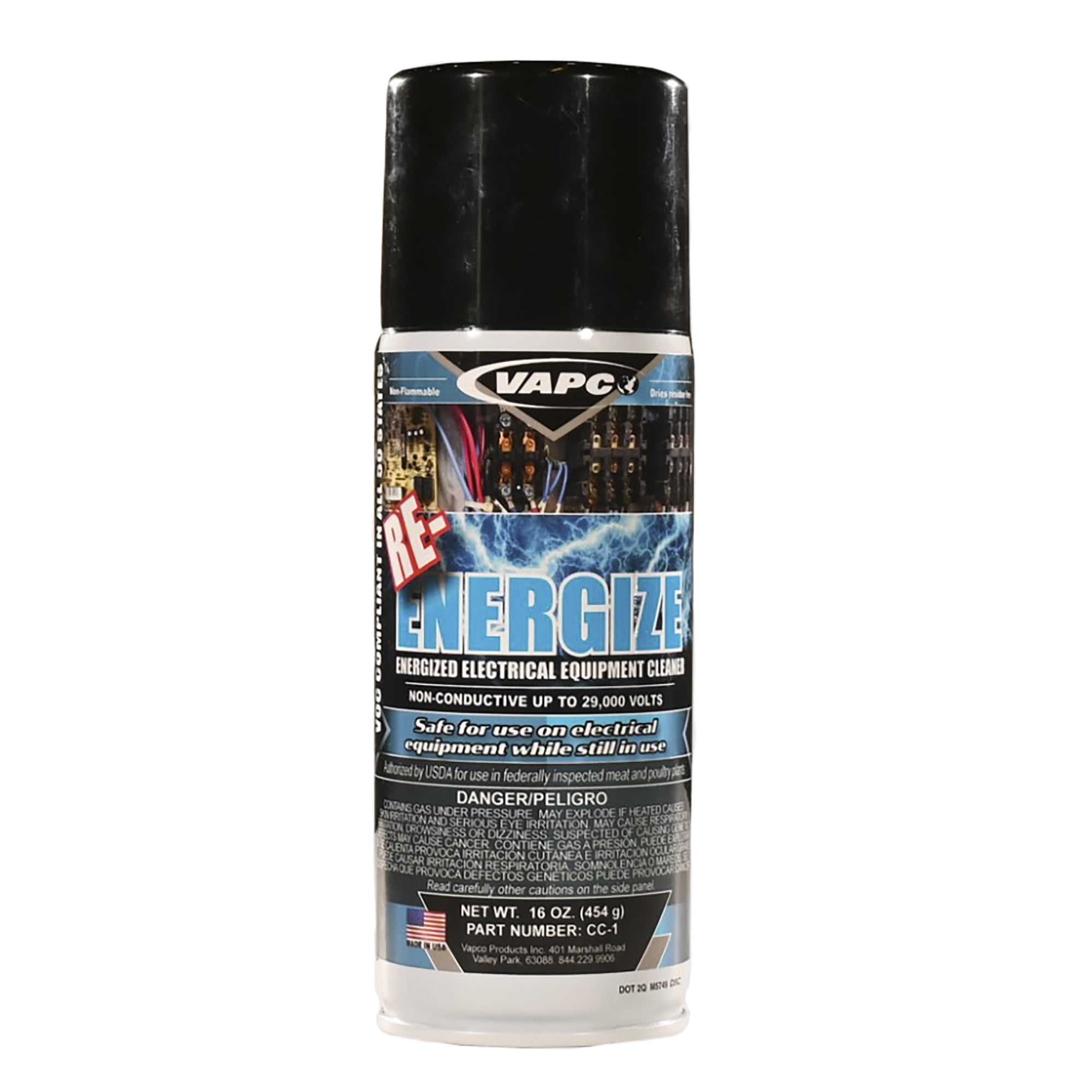 Electrical Contact Cleaner 16 Oz Vapco CC-1 - Walmart.com