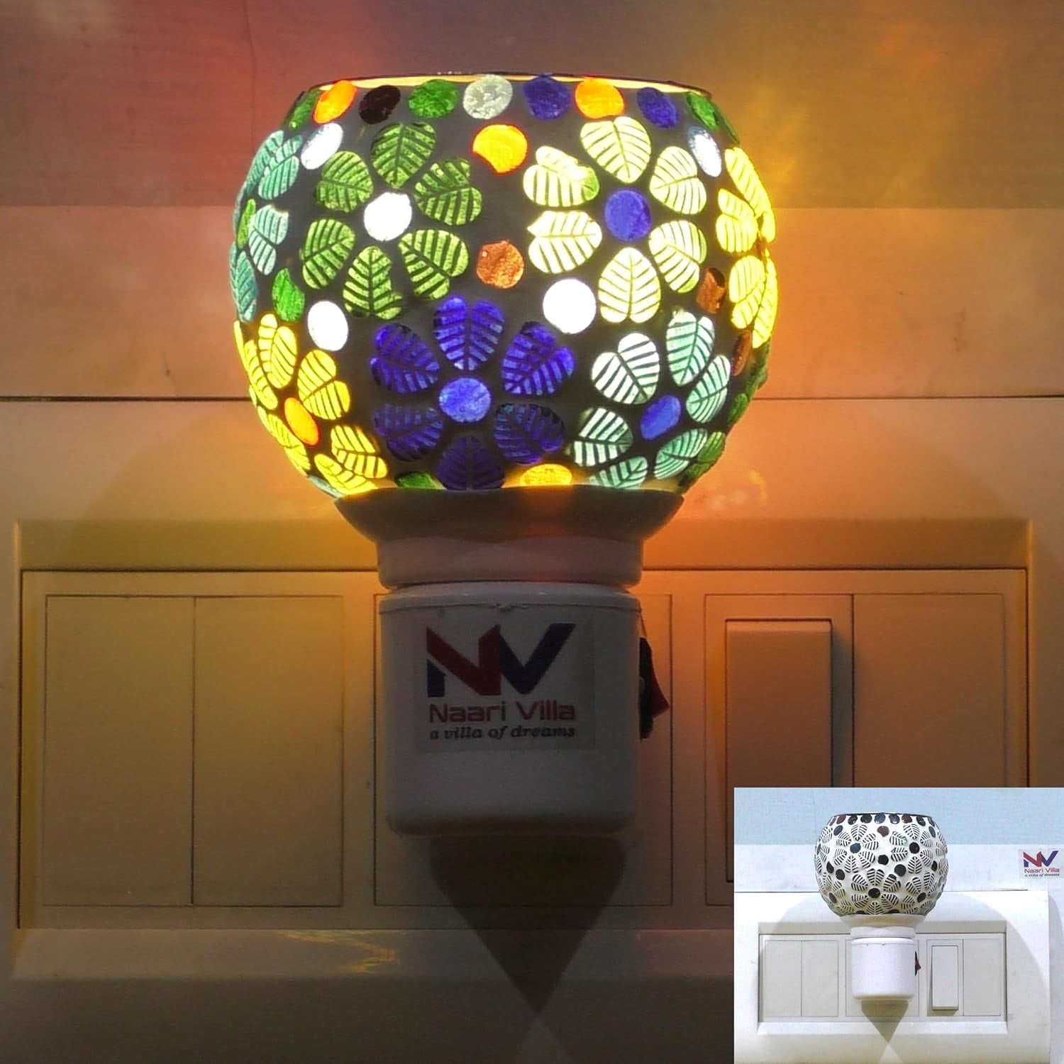 Electrical Cordless Aroma Burner Oil Diffuser Night Lamp Kapoordani ...