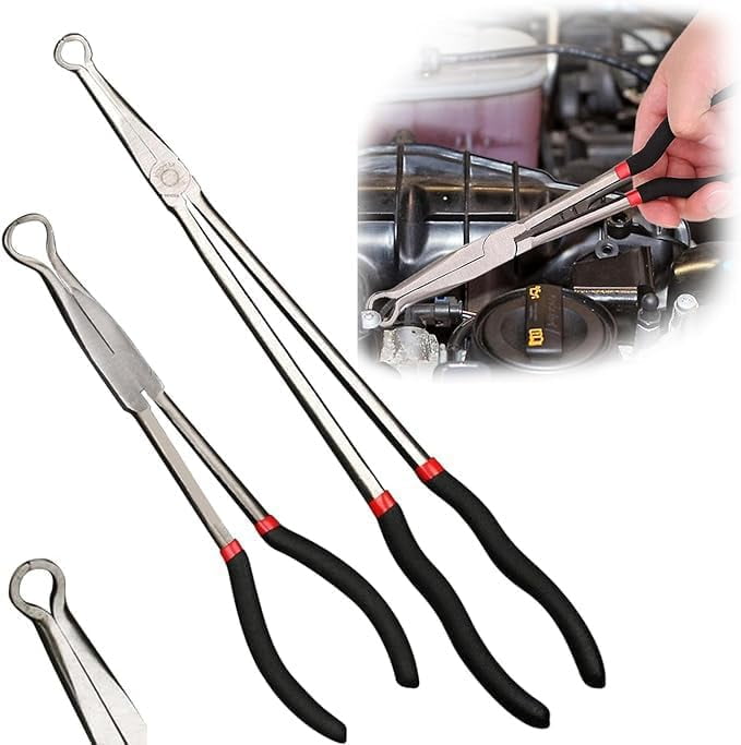 Electrical Disconnect Pliers, 11/16inch Long Spark Plug Removal Pliers ...