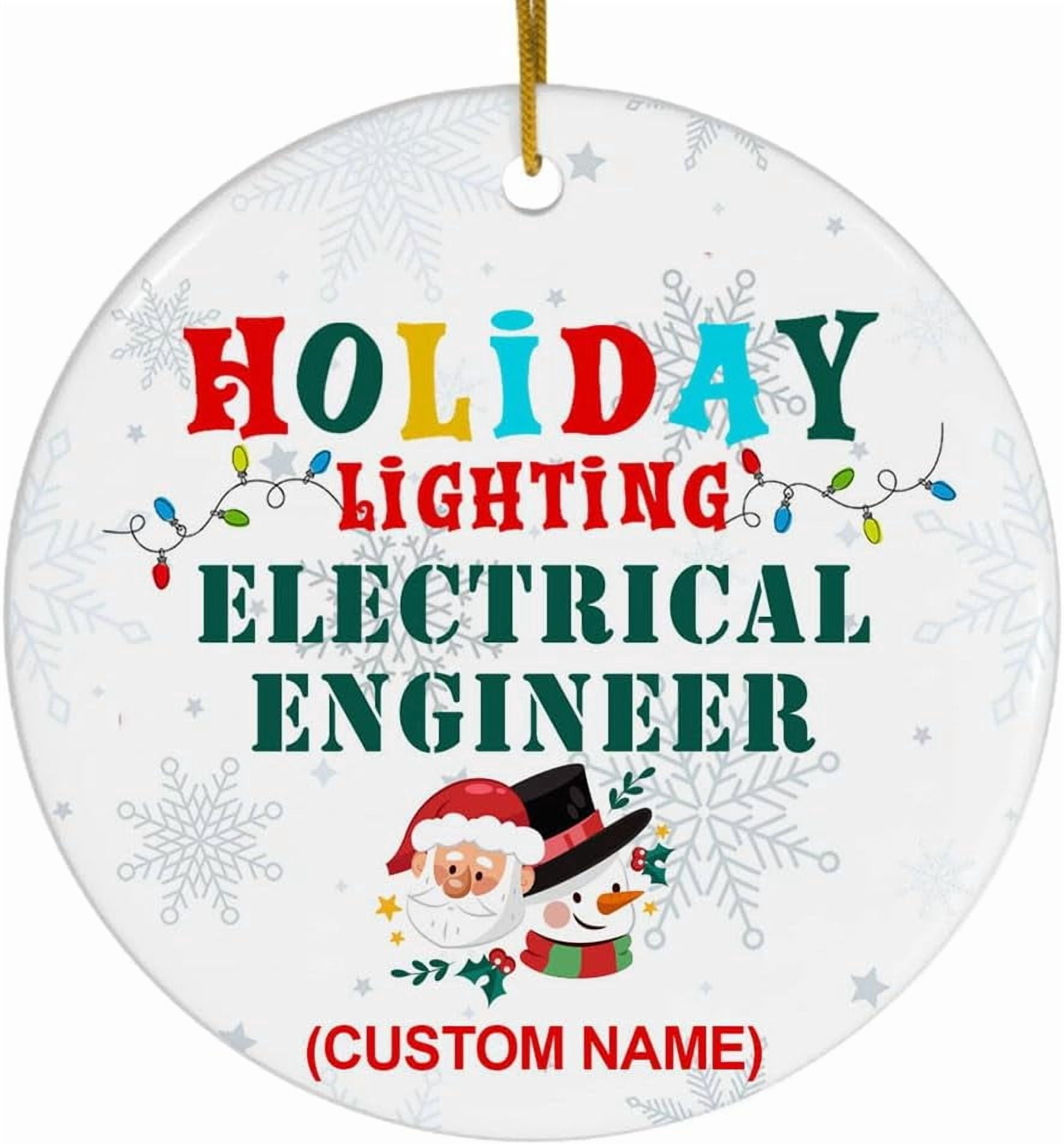 Electrical Engineer Christmas Ornaments 2025 for Women Friendship ...