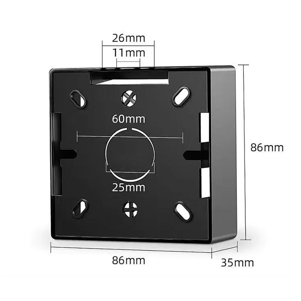 Electrical Flame Retardant Recessed Junction Box Plastic PVC Standard ...