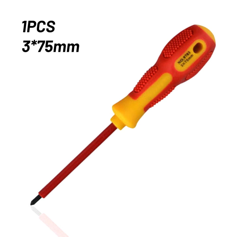 Electrical Hand Screwdriver Insulated Flat/Cross Head Electrician Tool ...