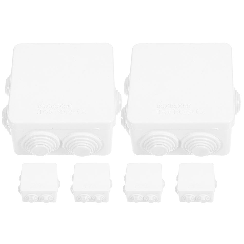 Electrical Junction Box,6Pcs Outdoor Electrical Junction Waterproof Box ...