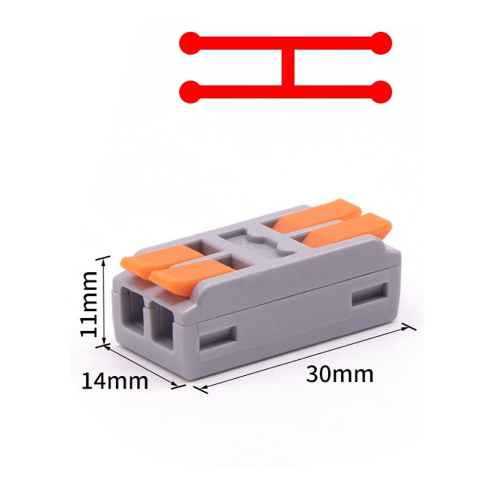 Electrical Mini Small Wiring Connector Universal Compact Compact Splice Electrical Connectors ...