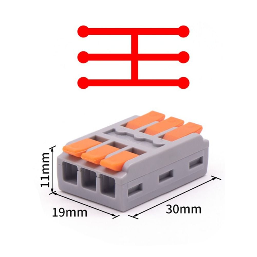 Electrical Mini Small Wiring Connector Universal Compact Compact Splice ...