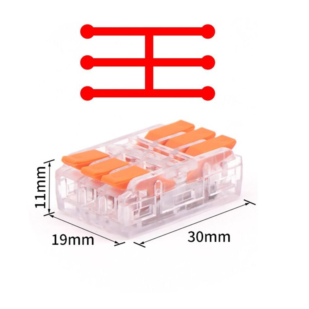 Electrical Mini Small Wiring Connector Universal Compact Compact Splice ...