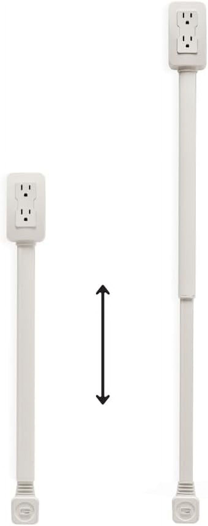 Electrical Outlet Extender. Access Hard-to-Reach Outlets! Features USB ...
