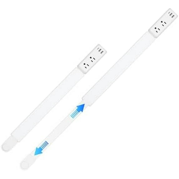 Electrical Outlet Extender Long Stick with USB-A&USB-C&2 AC Outlets ...