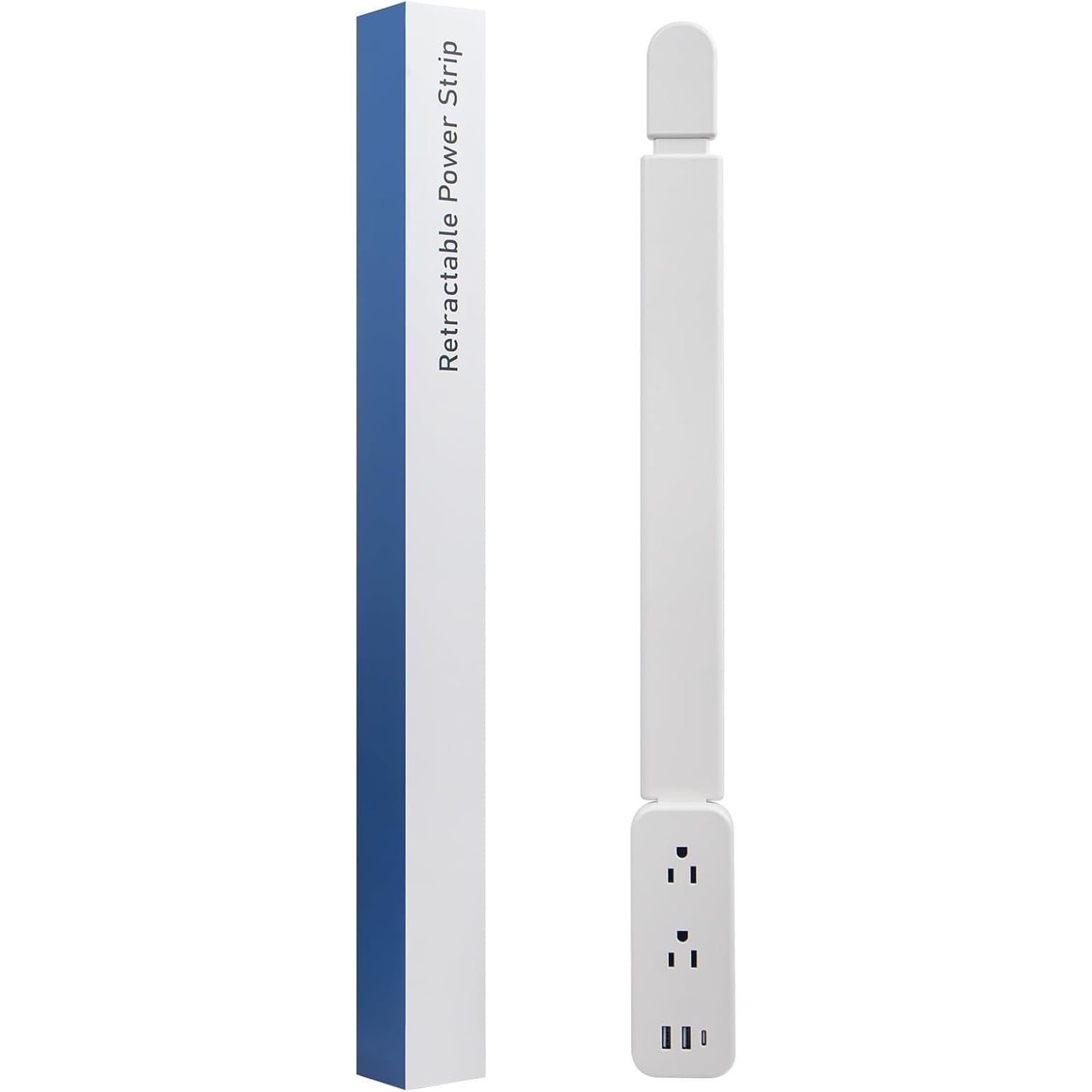 Electrical Outlet Extender Stick - Features USB-A, USB-C and 2 AC ...