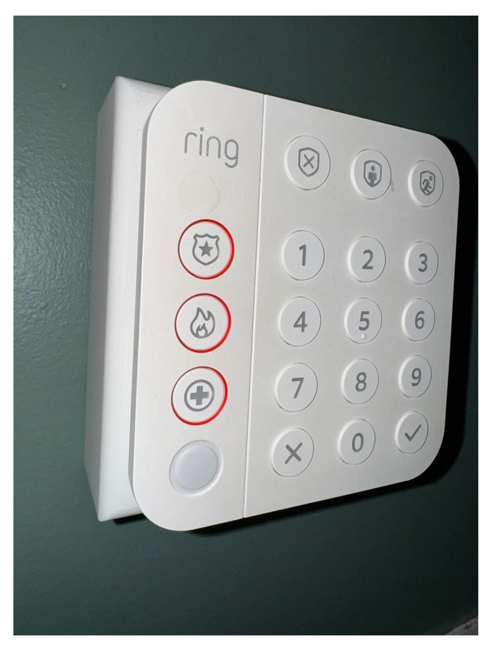 Electrical Outlet Wall Mount for Ring Alarm Keypad - 3D Printed (Keypad ...