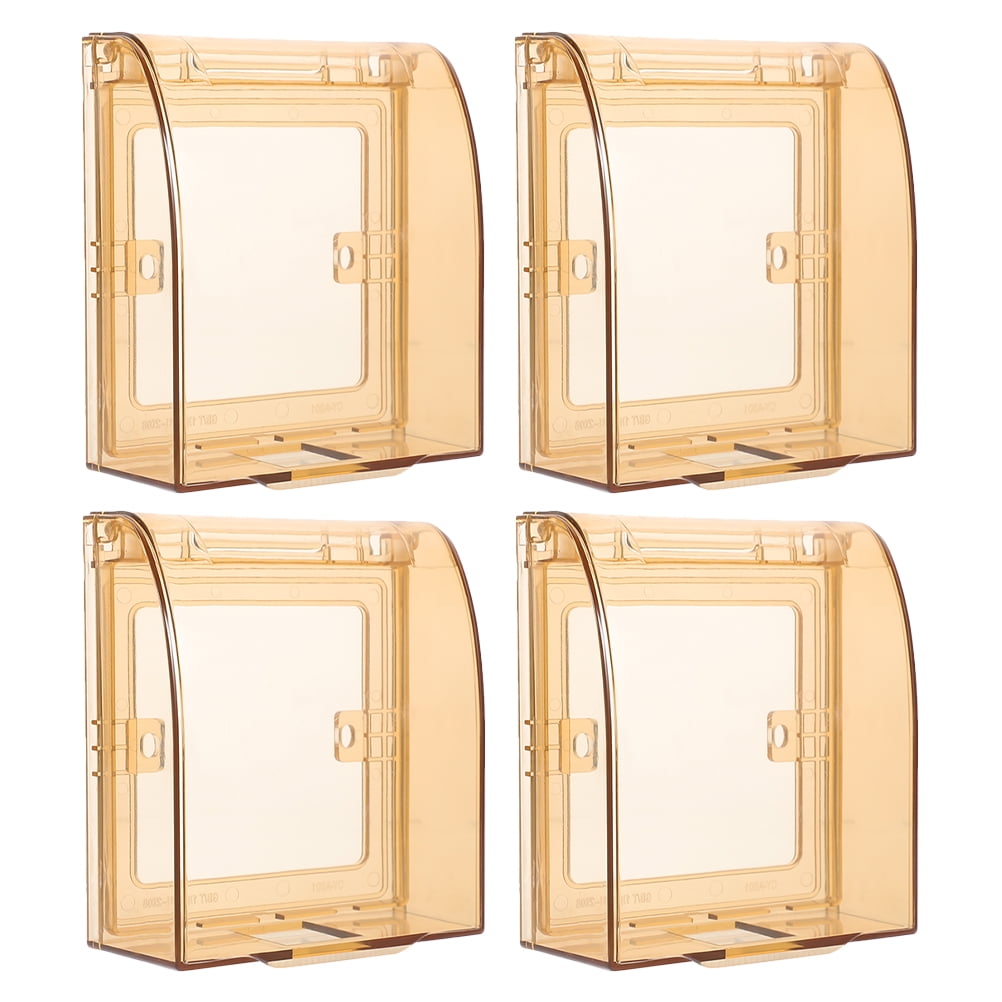 Electrical Panel Covers,4Pcs Wall Socket Cover Outlet Protective Cover ...