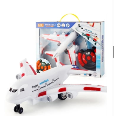 Electrical RC Plane Plastic Toys For Kids Remote Control Airplane Model ...