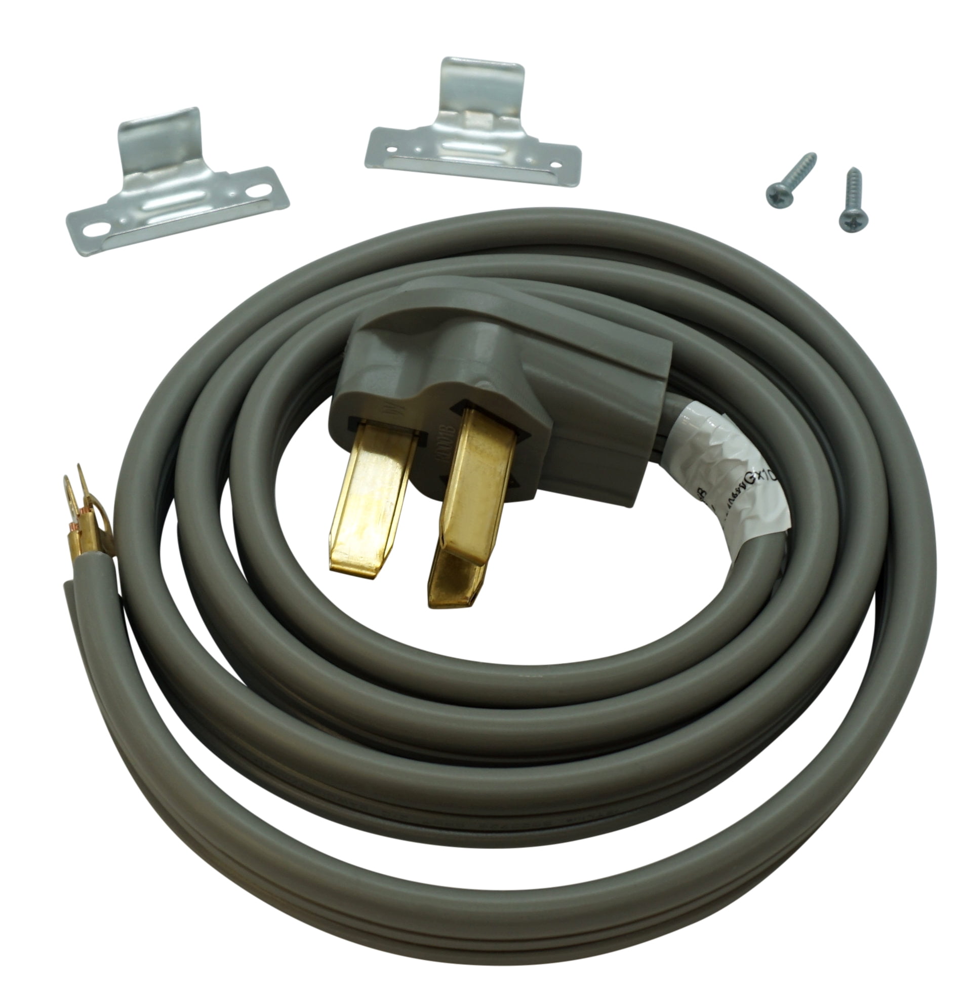 Electrical Range 5' Power Cord, 40 Amp, 3 Prong Wire, 125/250V, SRC3-40 ...