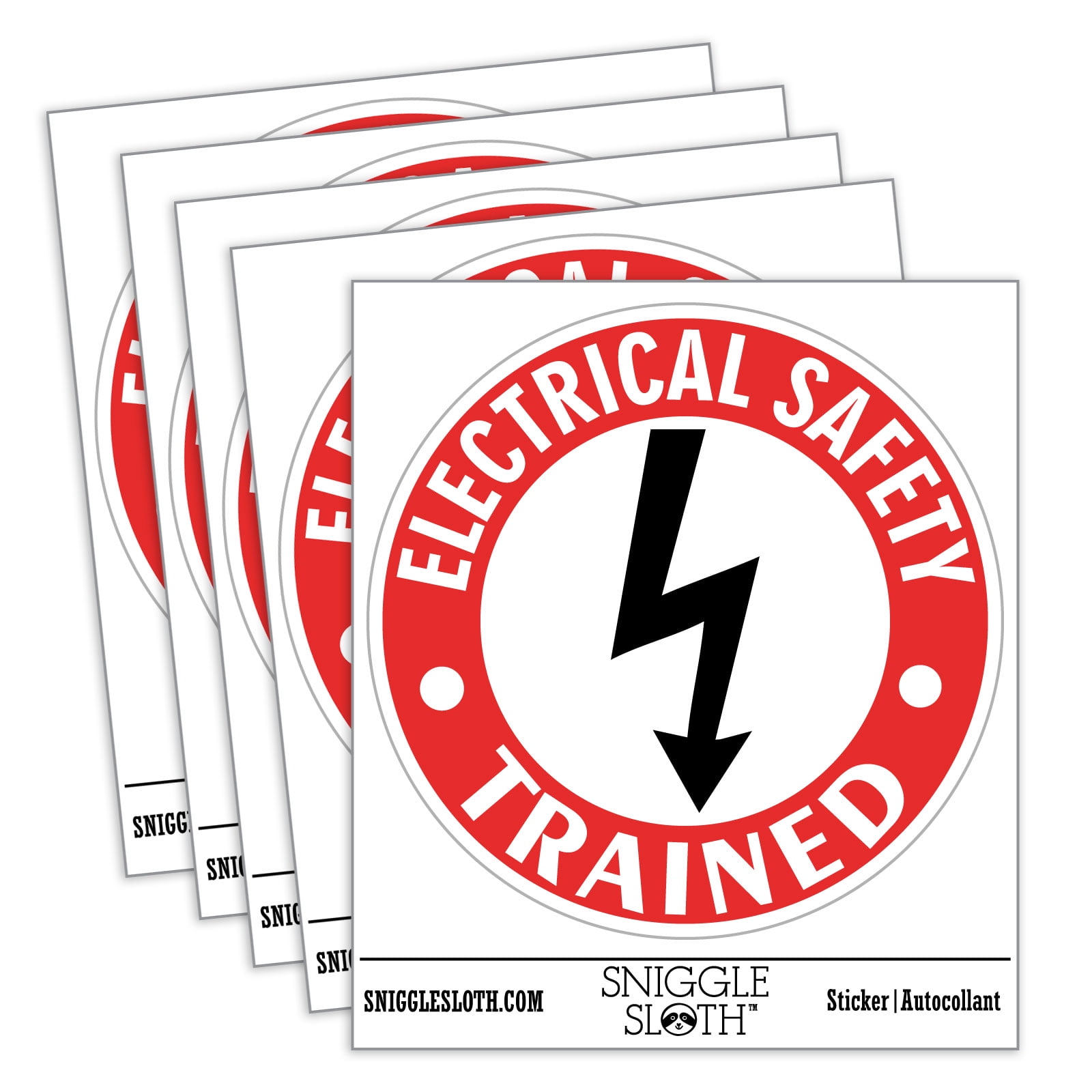 Electrical Safety Trained Professional Electrician Car Window Bumper ...