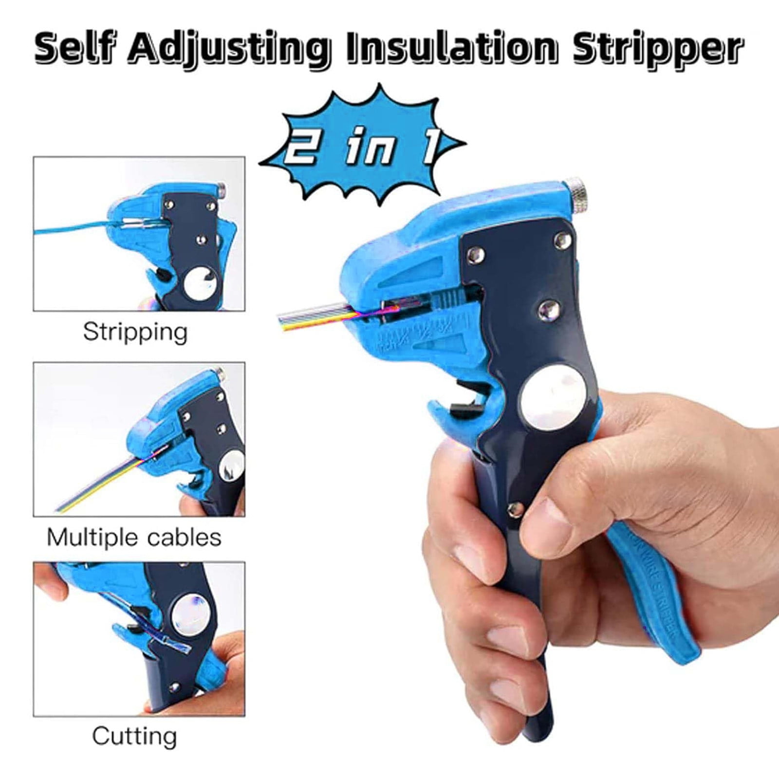 Electrical Screwdriver Wire Stripper Quick Strippers Quickstriper Wire ...
