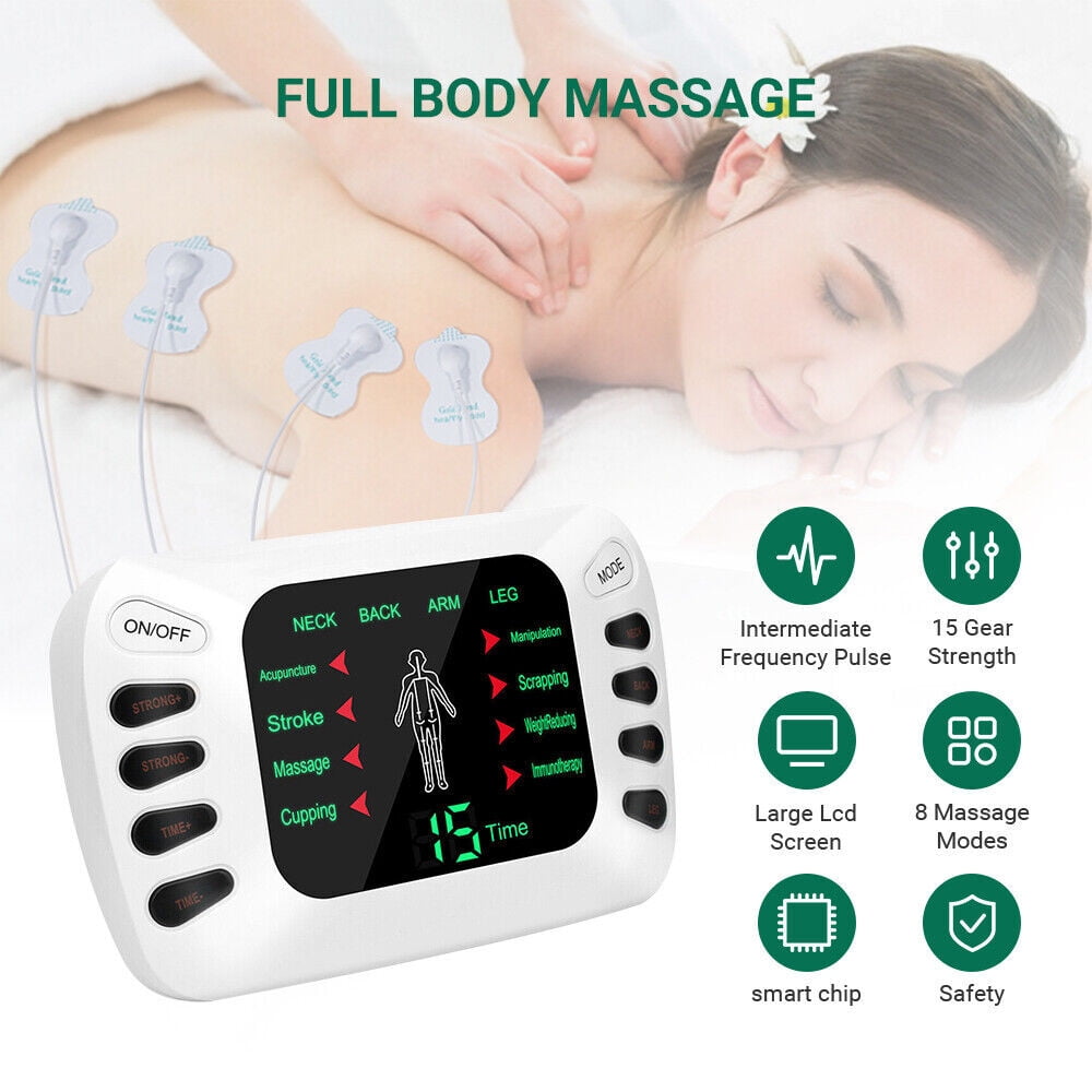 Electrical Stimulator Muscle Relax Massage Therapy Machine Pain Relief ...