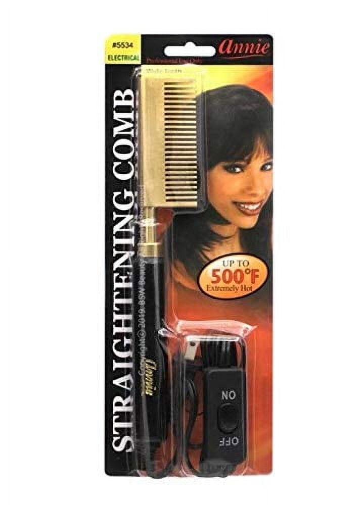 Electrical Straightening Comb Wide Teeth - Walmart.com