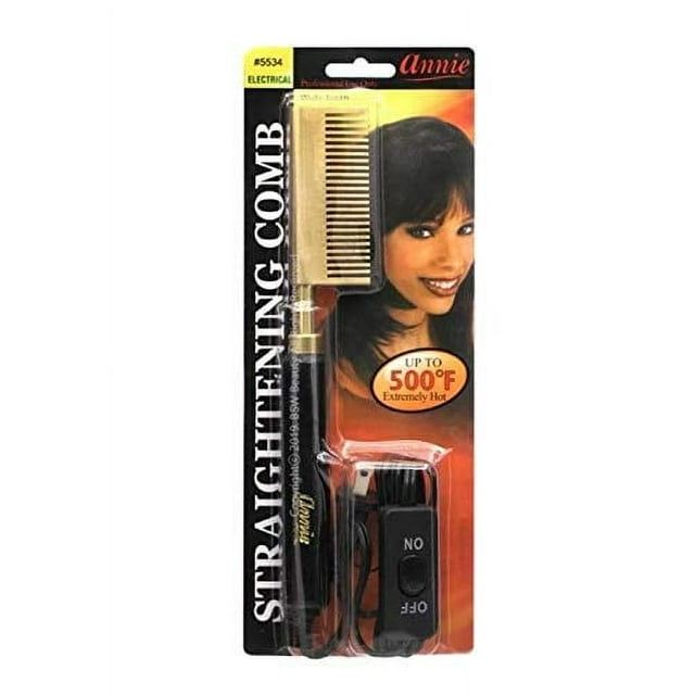 Electrical Straightening Comb Wide Teeth - Walmart.com