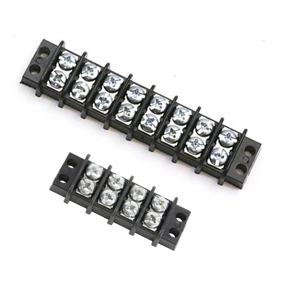 Electrical Terminal Block Bus Strips, 4 and 8 Terminals - Walmart.com