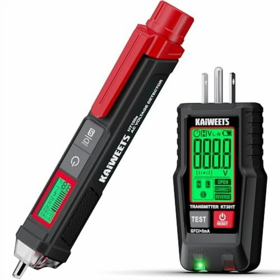 Electrical Test Kit, Non-Contact Voltage Tester with Signal Percentage ...