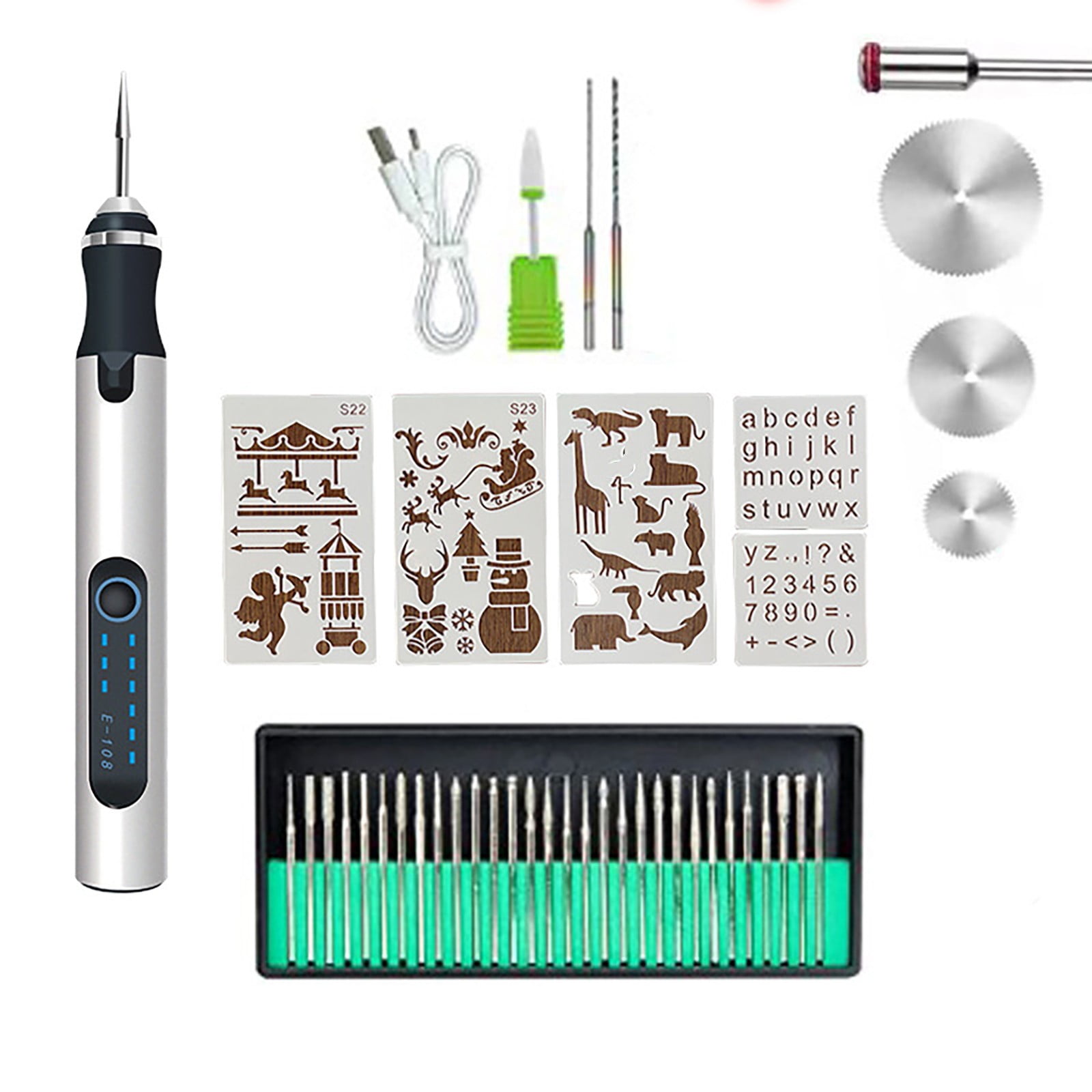 Electrical Tools,Multi Function Engraving Pen Set Metal/Jade/Wood ...