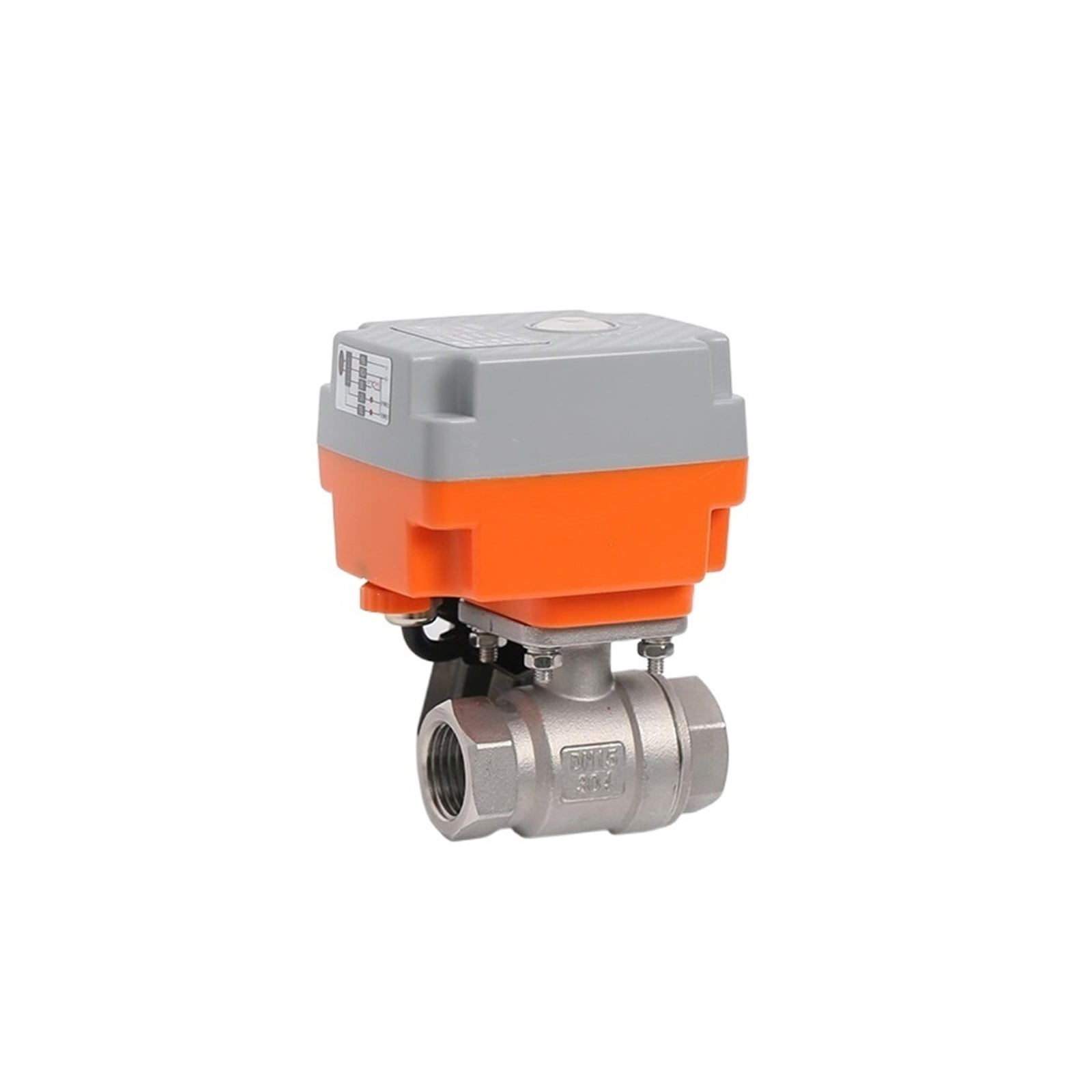 Electrical Valve 4-20ma 1" FNPT Motorized Electrical Control ...