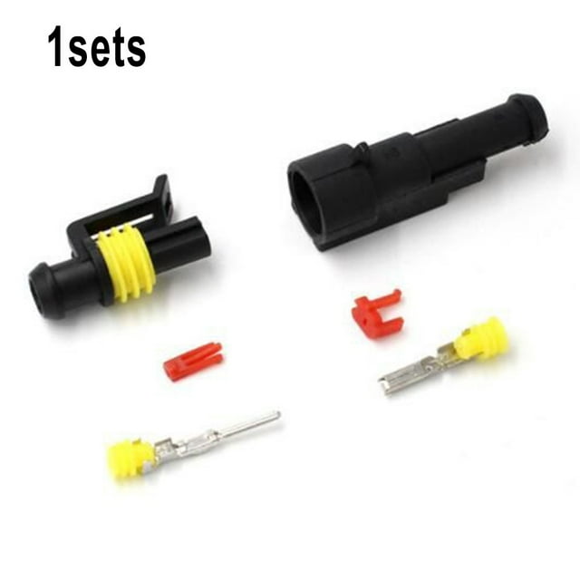 Electrical Waterproof Connector 1 2 3 4 5 6 Pin Way Superseal Car Boat Kit Clip - Walmart.com